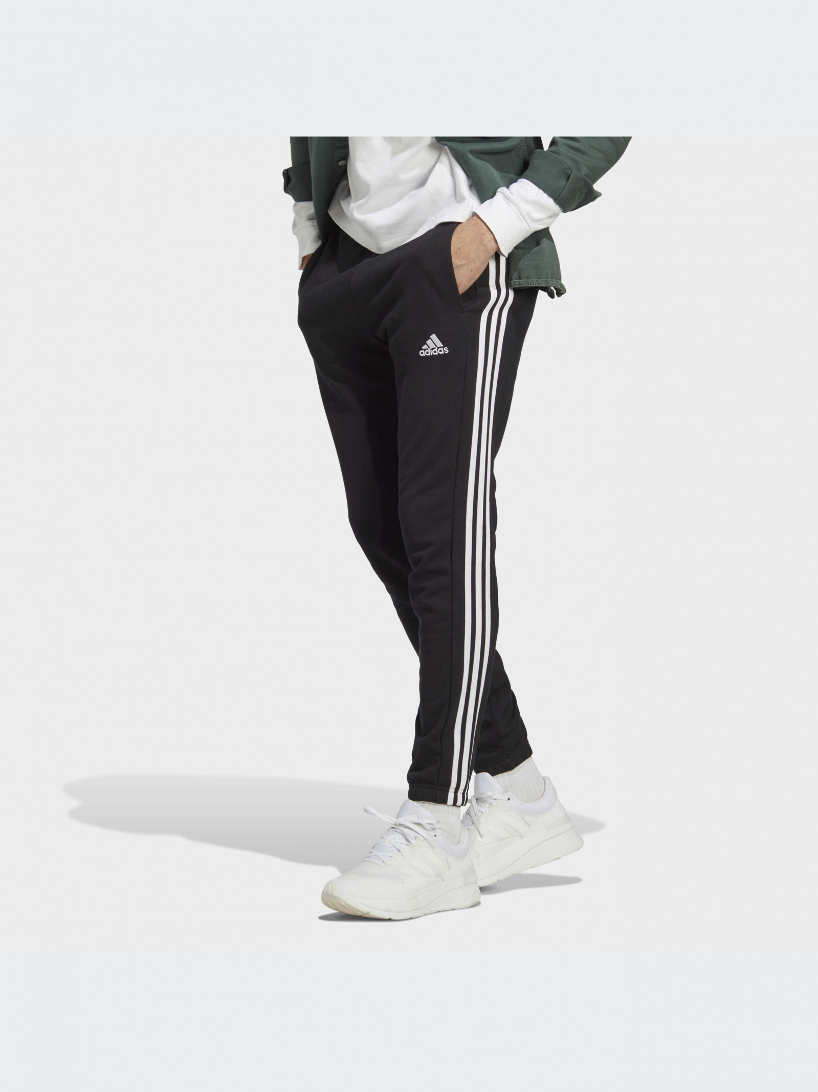 Джоггеры adidas IC0050-KZ для мужчин, цвет: Чёрный - купить по выгодной ...