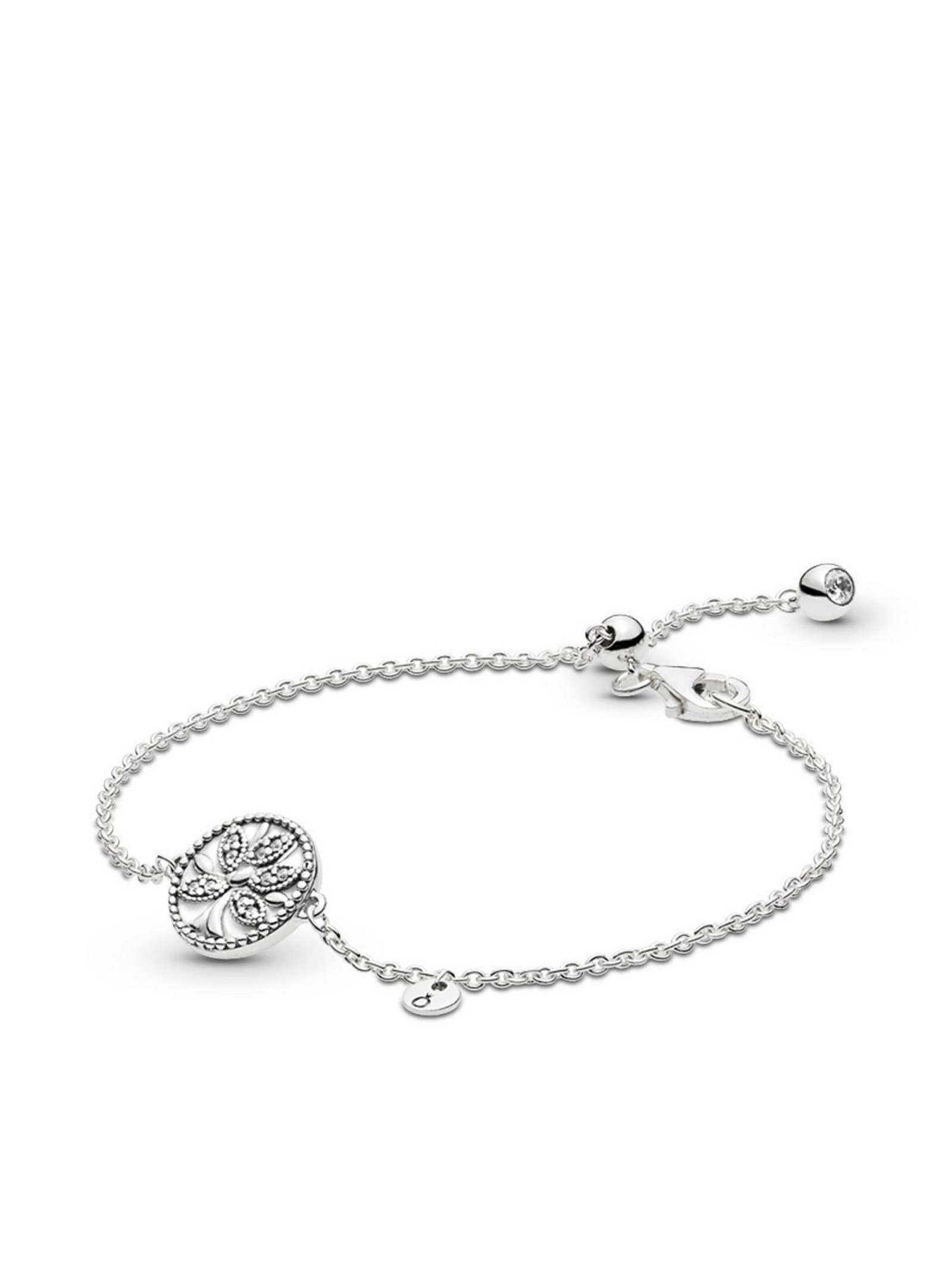 Браслет PANDORA Moments 597776CZ для женщин, цвет: Серебряный - купить ...