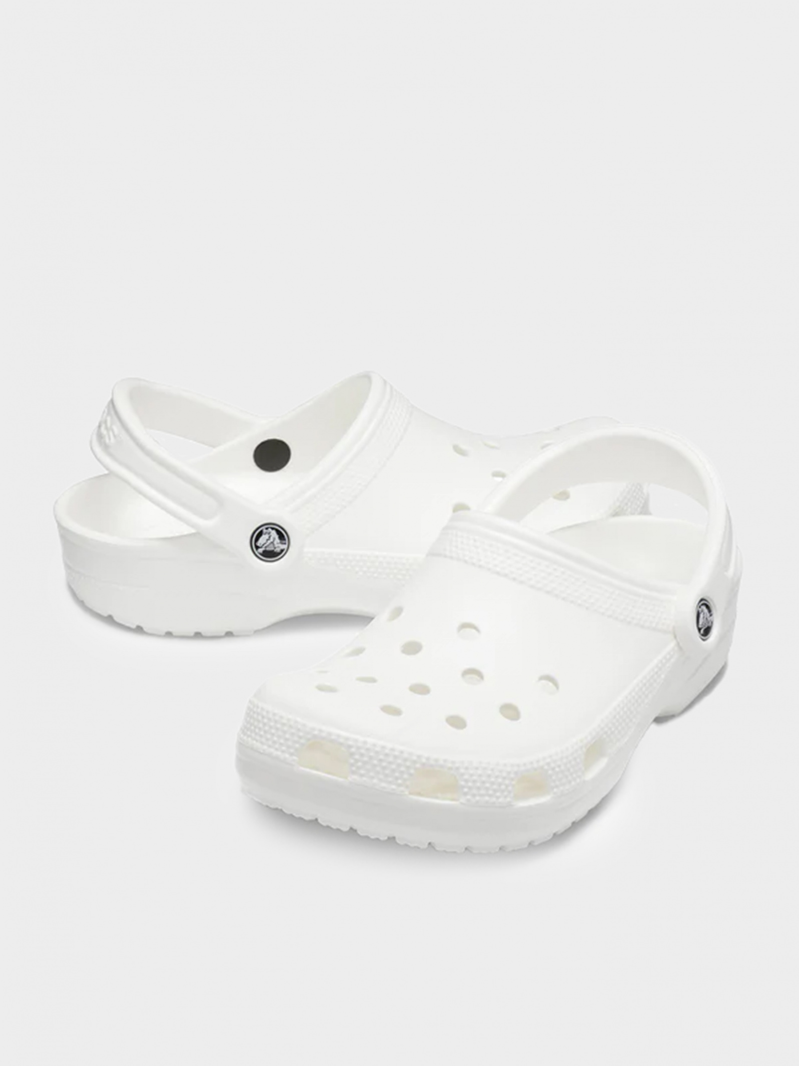 Сабо Crocs 10001-100, цвет: Белый - купить по выгодной цене в Казахстане | INTERTOP