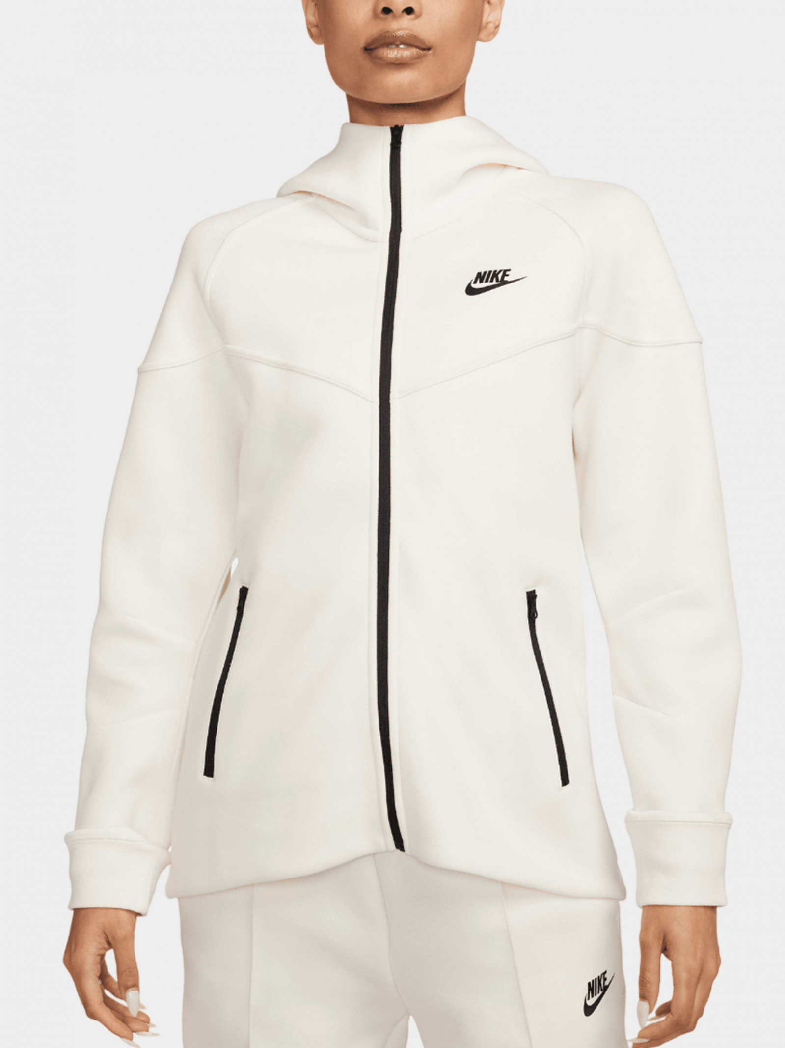 Худи NIKE FB8338-110 для женщин, цвет: Белый - купить по выгодной цене ...