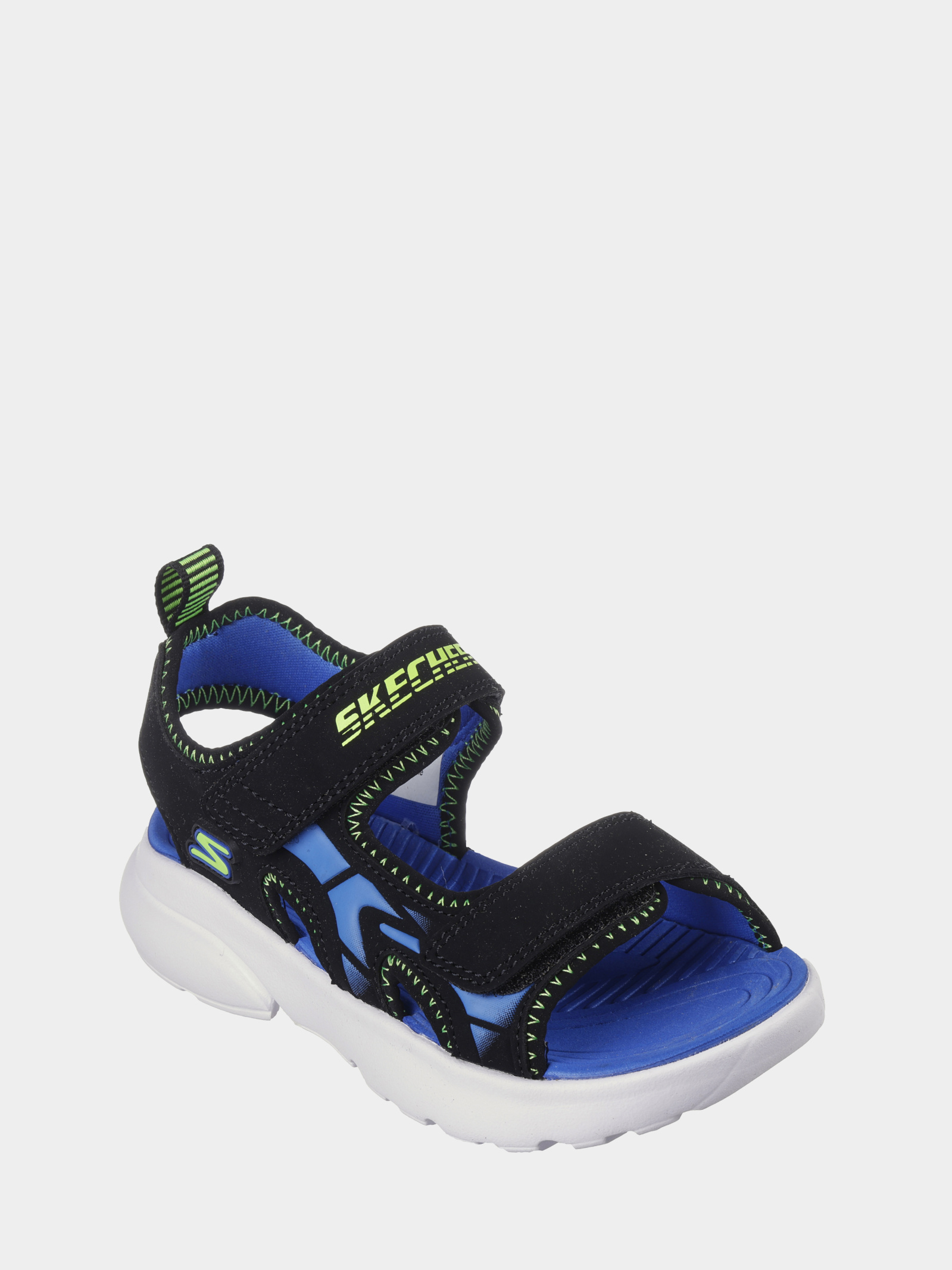 Сандалии Skechers 406513L BBLM для детей, цвет: Синий - купить по ...