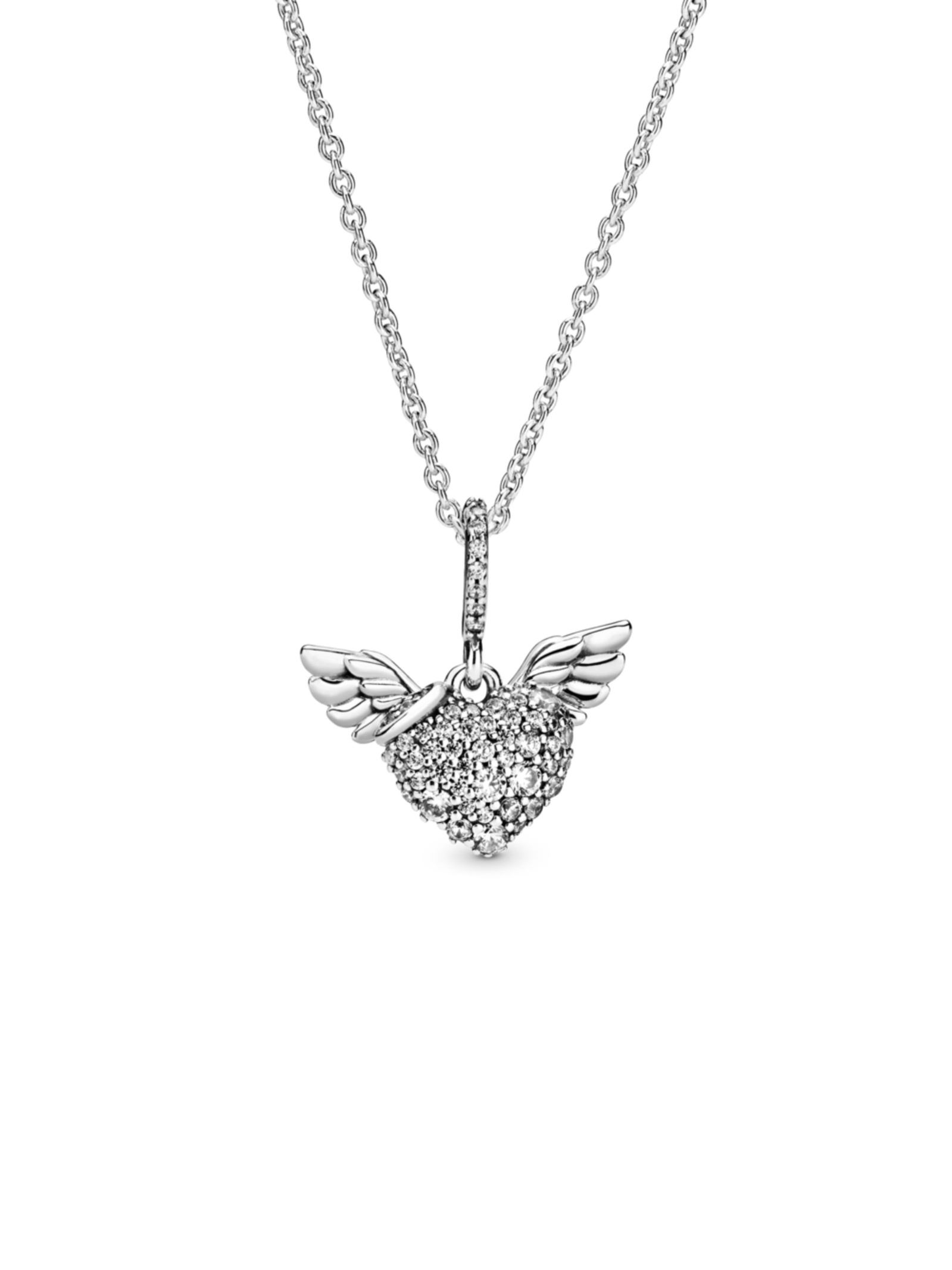 Колье PANDORA Moments 398505C01 для женщин, цвет: Серебряный - купить ...