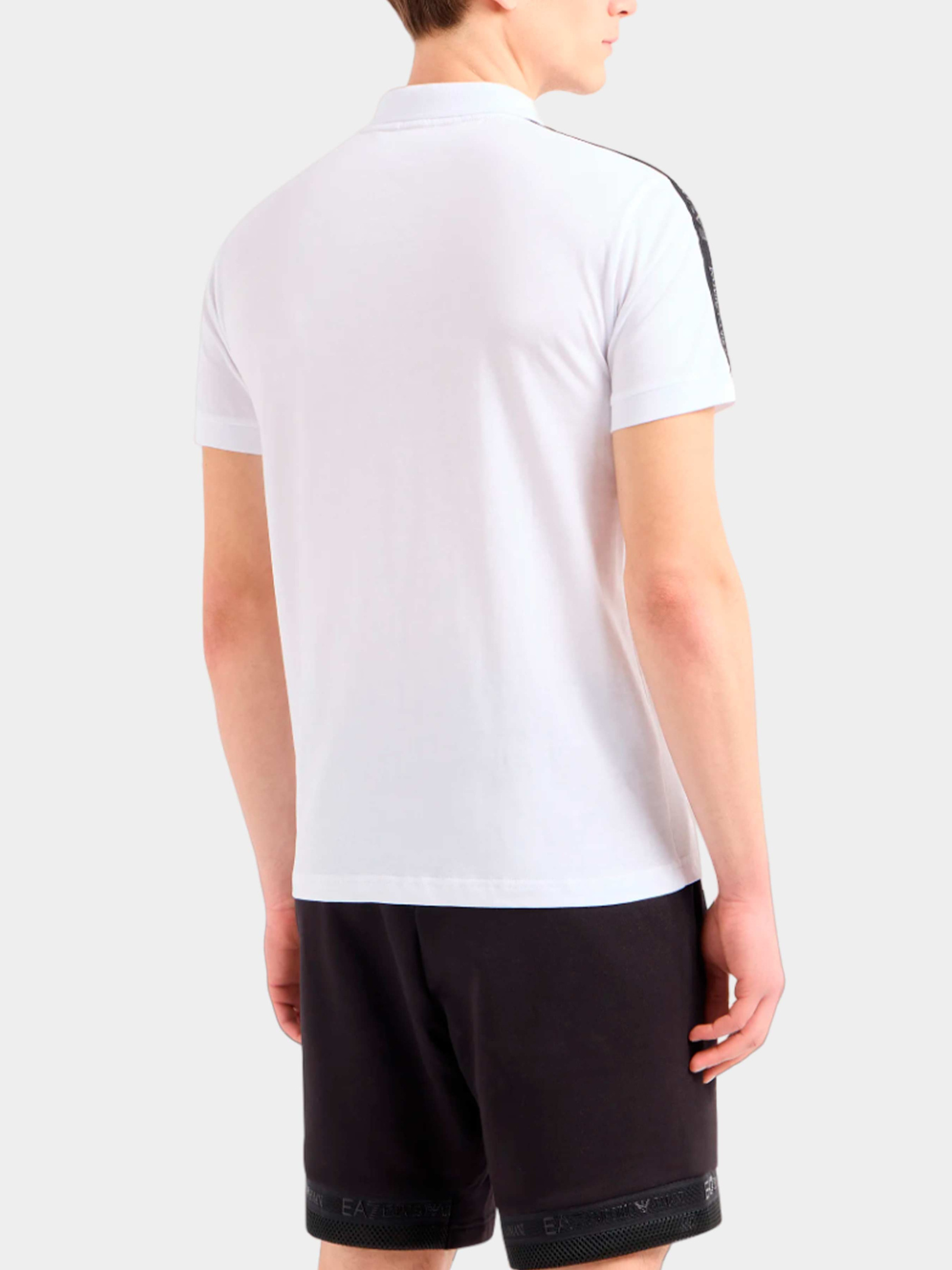 Поло EA7 3DPF23-PJ02Z-1100 для мужчин, цвет: Белый - купить по выгодной ...