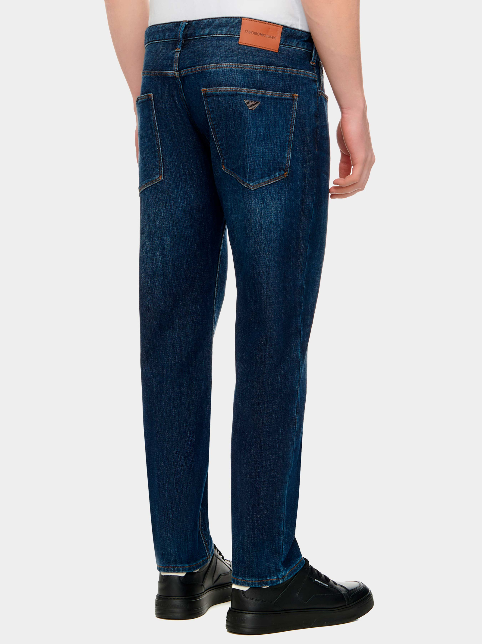 Прямые джинсы Emporio Armani 3D1J06-1DRPZ-0942 для мужчин, цвет: Синий ...