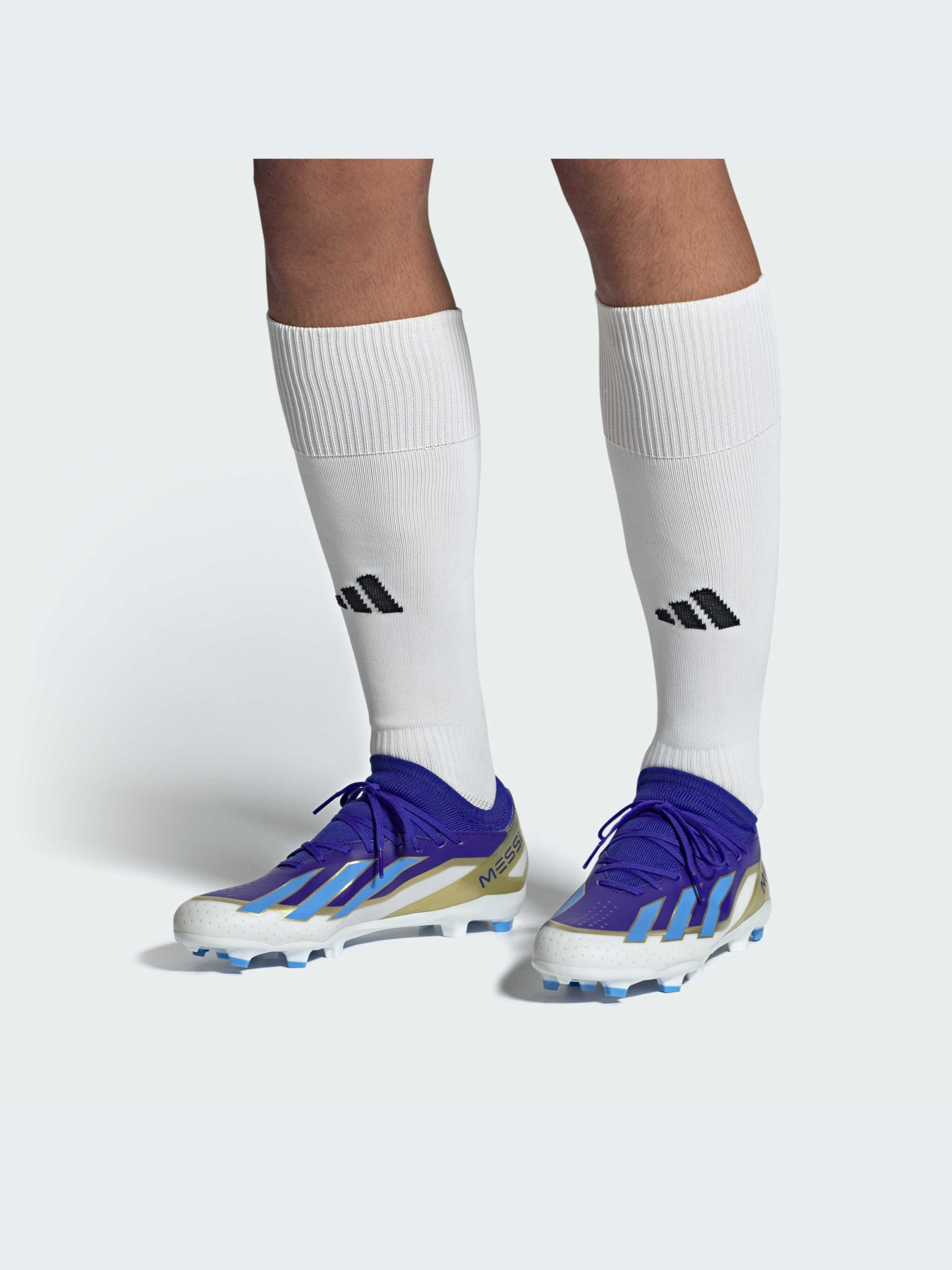 Бутсы adidas ID0712-KZ, цвет: Синий - купить по выгодной цене в ...