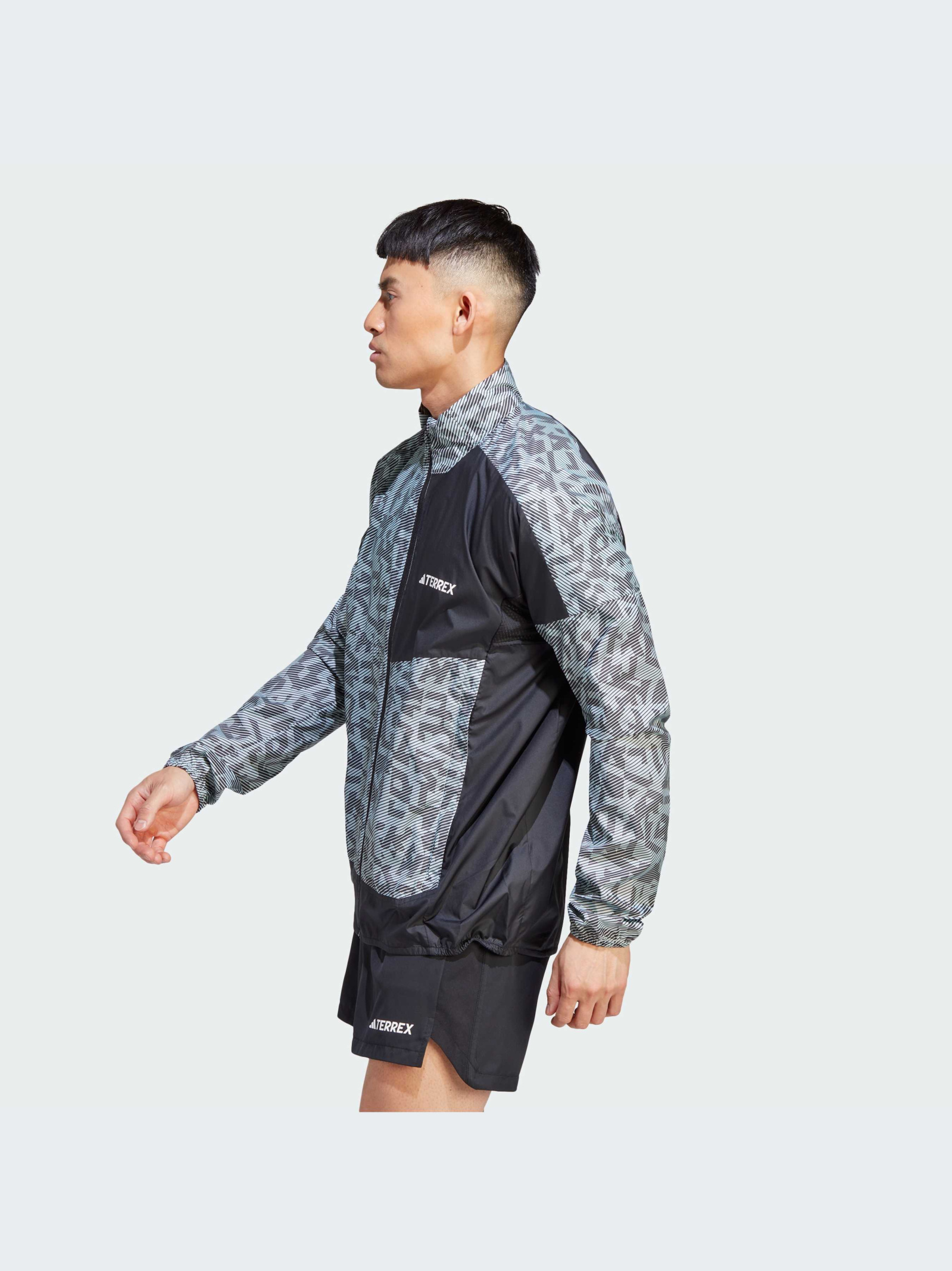 Ветровка adidas IA1795-KZ для мужчин, цвет: Серый - купить по выгодной ...