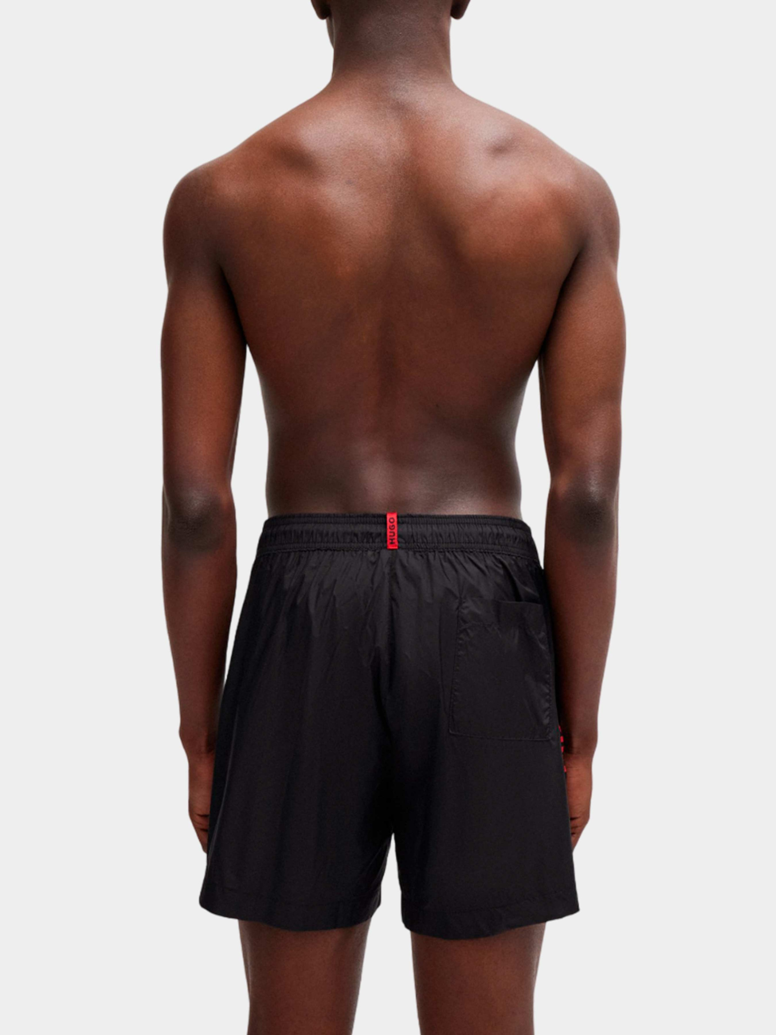 Шорты для плавания HUGO 50500973-001 для мужчин, цвет: Чёрный - купить ...