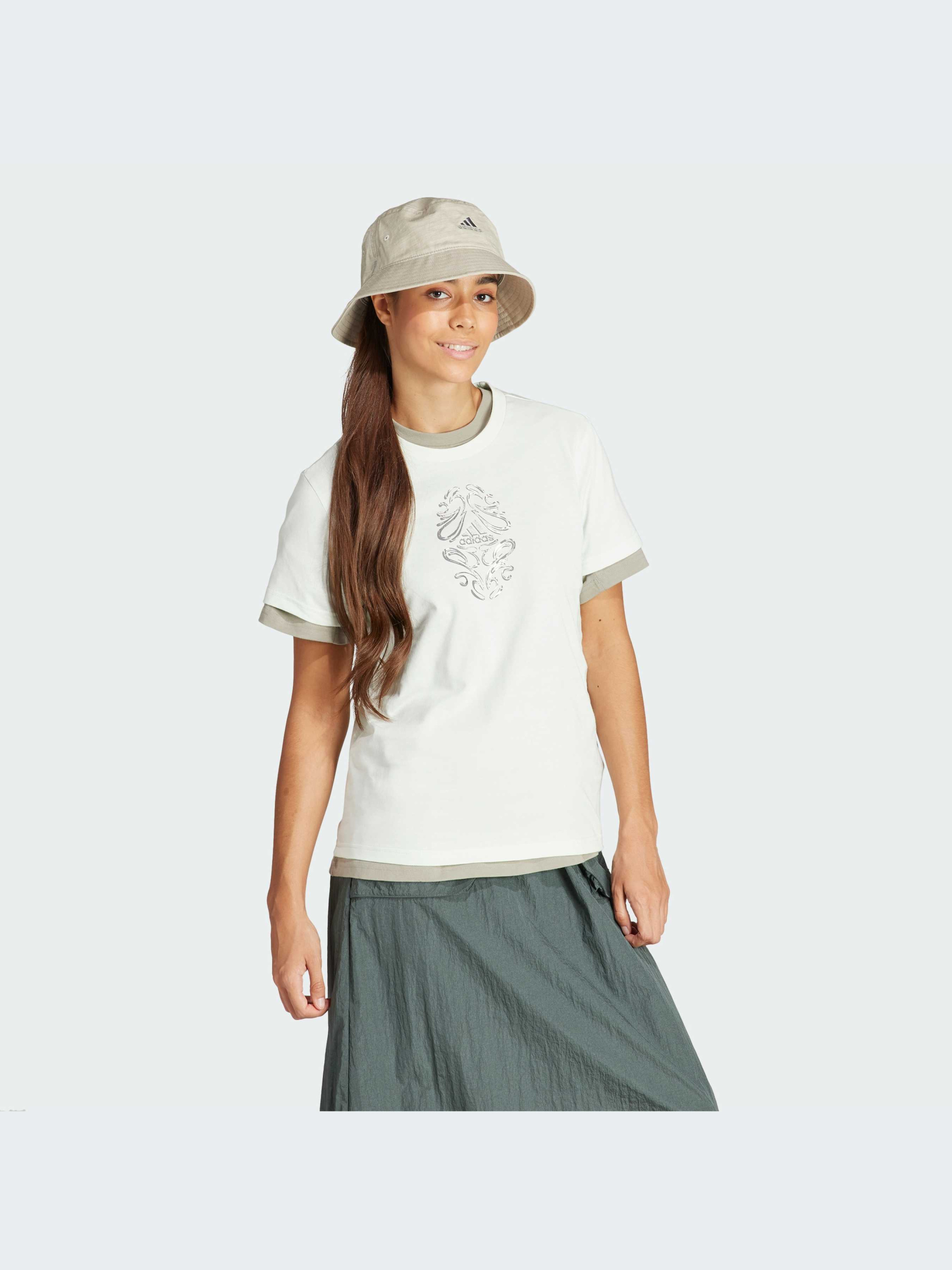 Футболка Adidas модель IN6448-KZ для женщин, цвет: Мятный - купить по ...