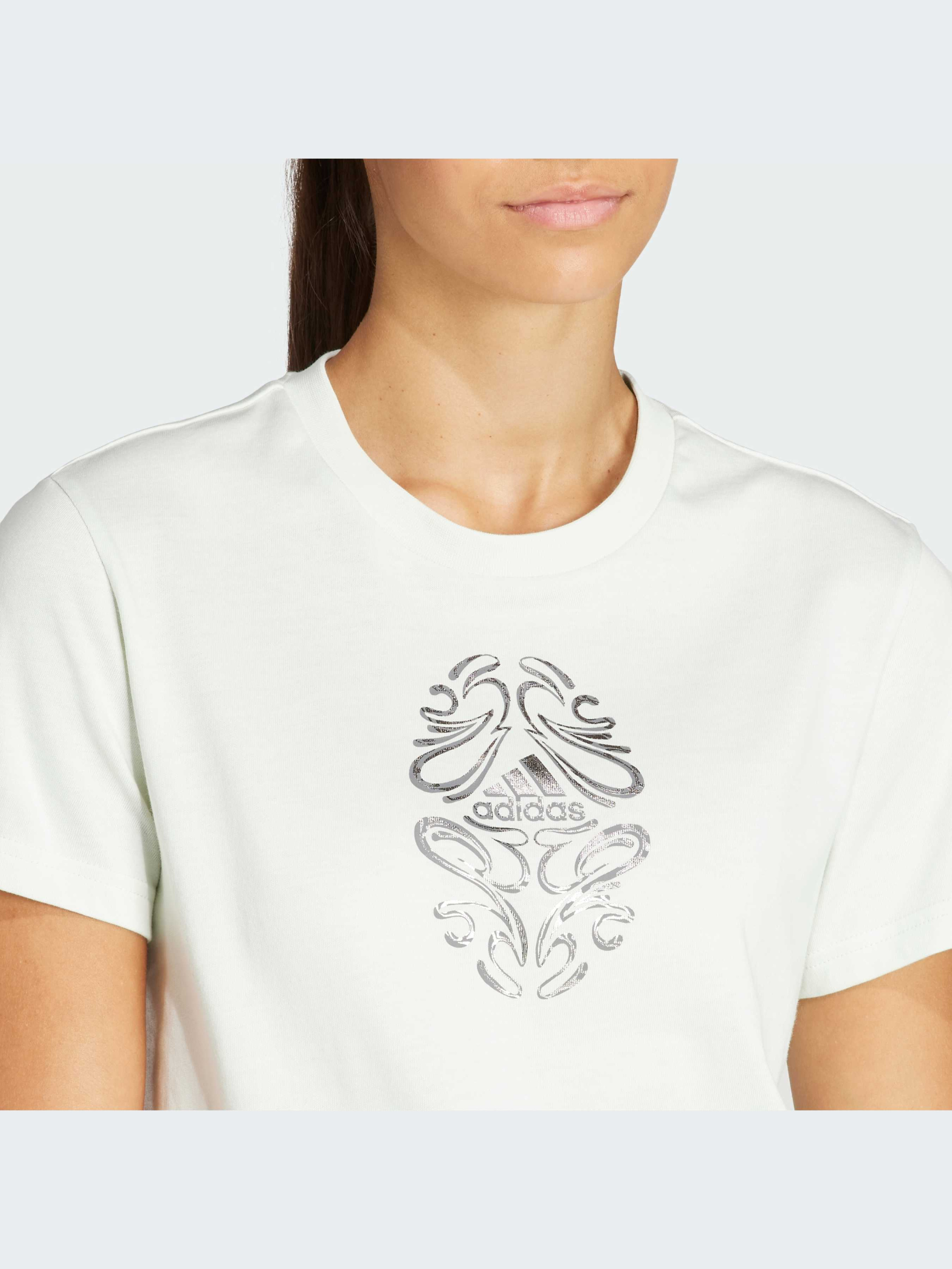 Футболка Adidas модель IN6448-KZ для женщин, цвет: Мятный - купить по ...