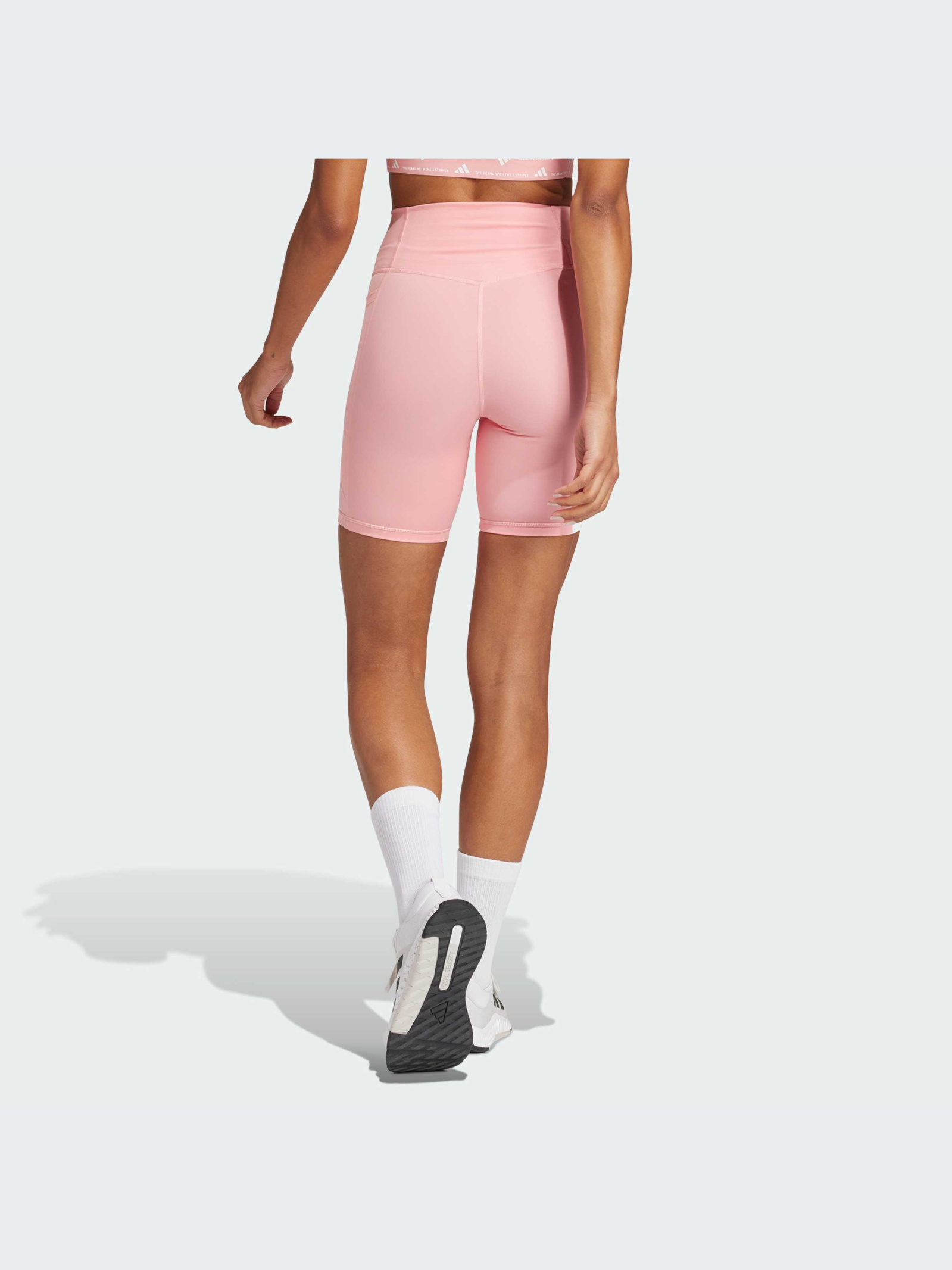 Велосипедки adidas IX5026-KZ для женщин, цвет: Розовый - купить по ...