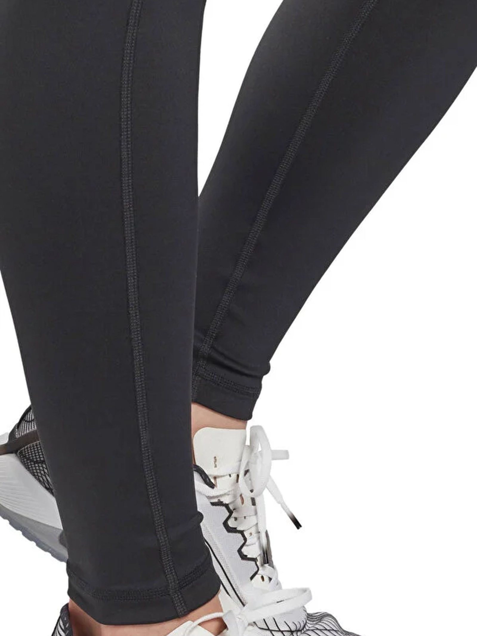 Леггинсы спортивные Reebok GS1956 для женщин, цвет: Чёрный - купить по ...