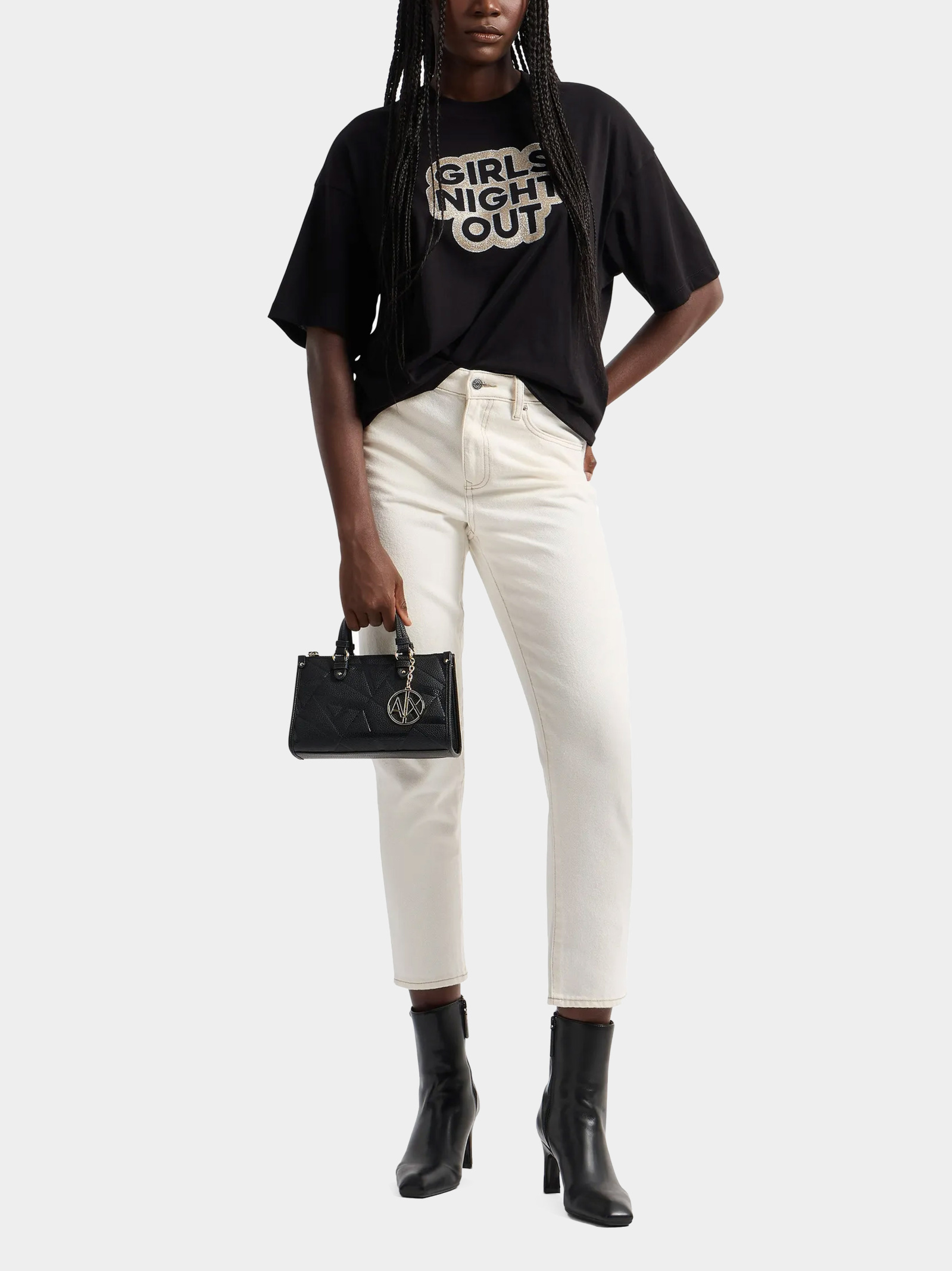 Сумка Armani Exchange 949187-4F784-19921 для женщин, цвет: Чёрный ...