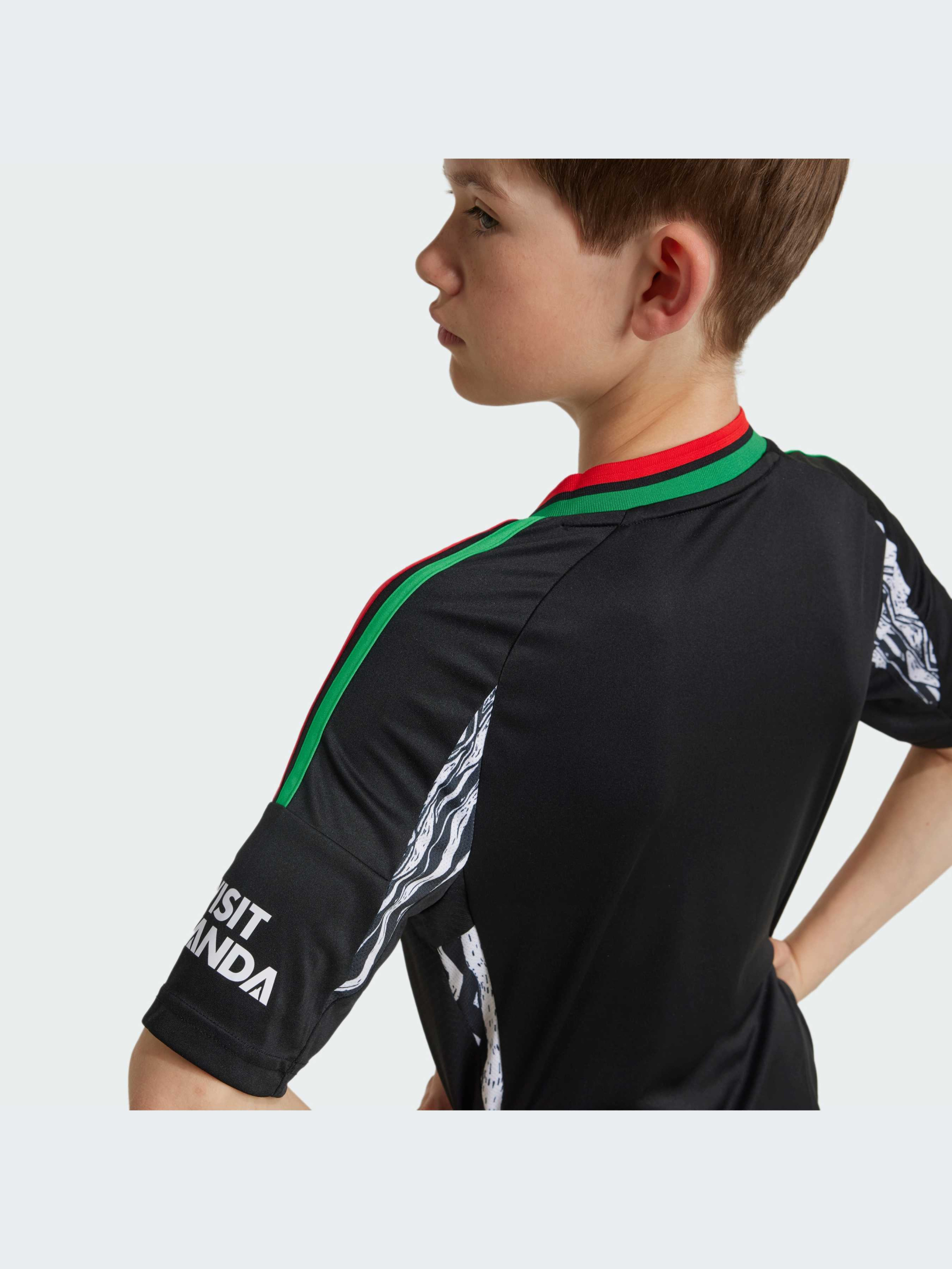 Футболка спортивная Adidas модель IS8125-KZ для детей, цвет: Чёрный ...