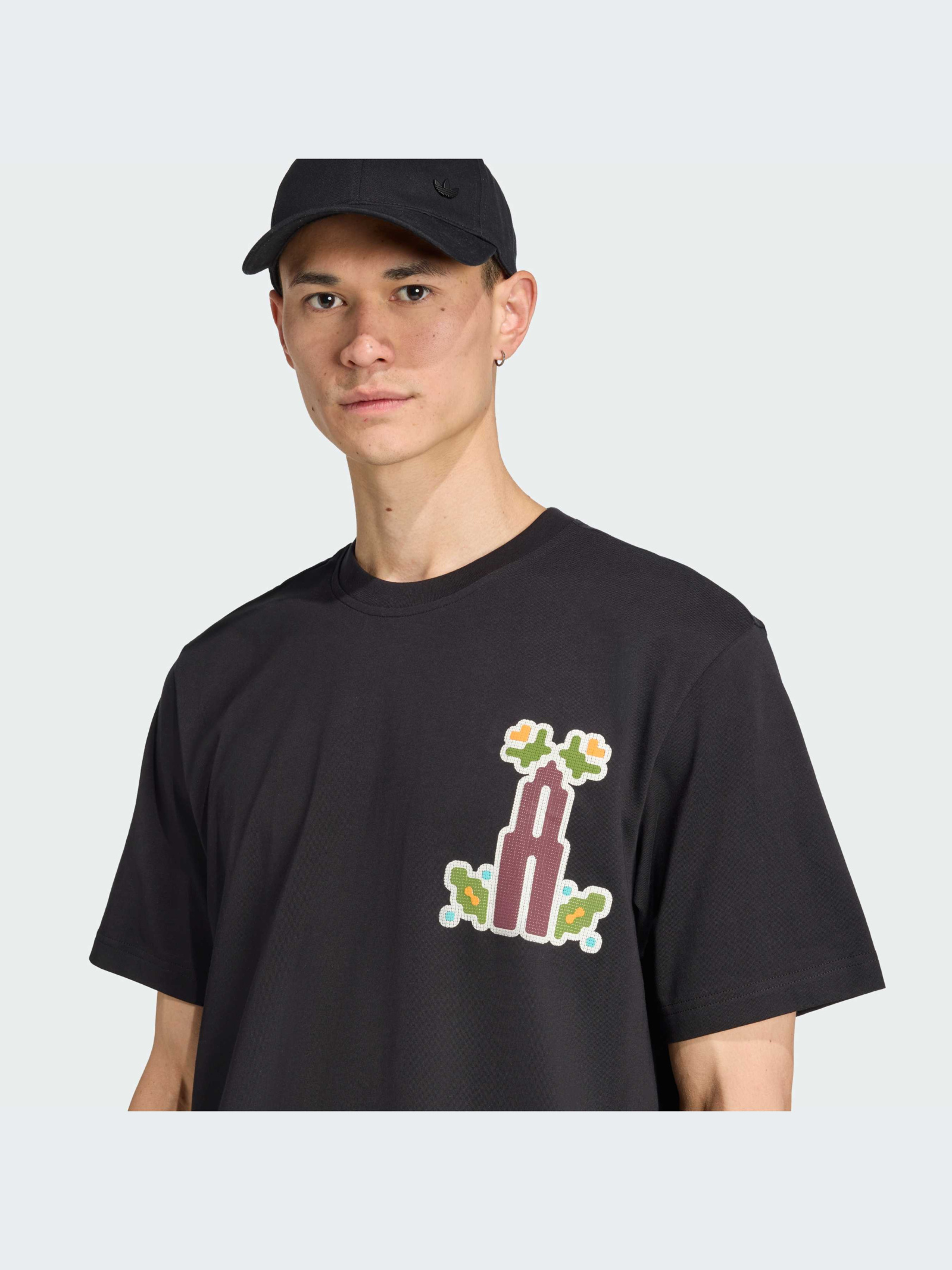 Футболка adidas Graphics JY2974-KZ для мужчин, цвет: Чёрный - купить по ...
