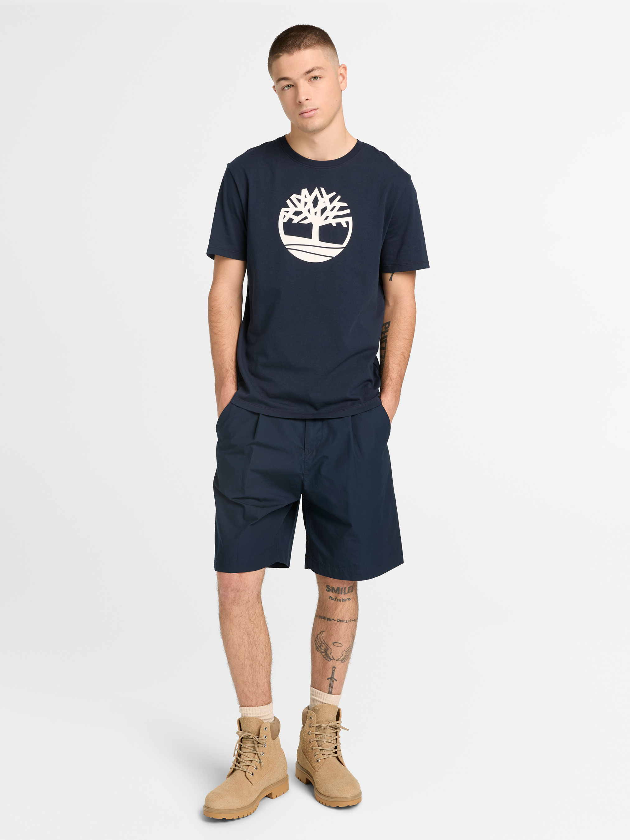 KENN Tree Logo Short Sleeve DK, XX Large модель TB0A2C2RU10 для мужчин ...