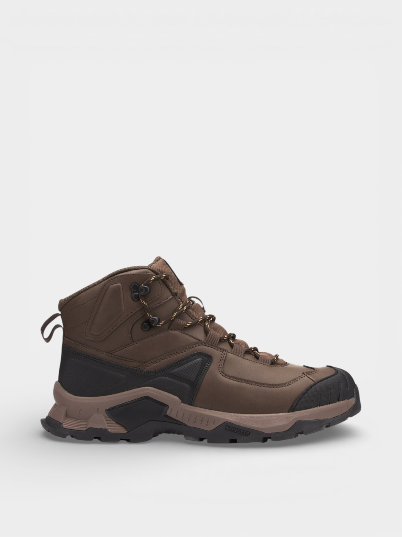 Мужские ботинки и сапоги, Цвет Коричневый, Материал верха Искусственная ...